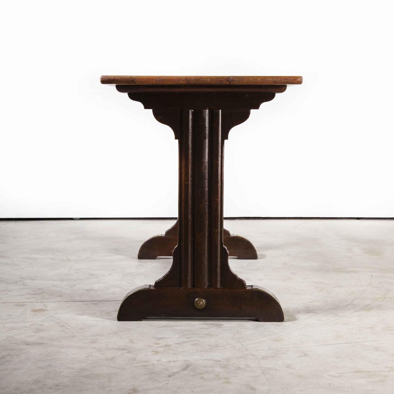 1930's Original French Café Table, Rectangular Dining Table 'Model 1114 ...