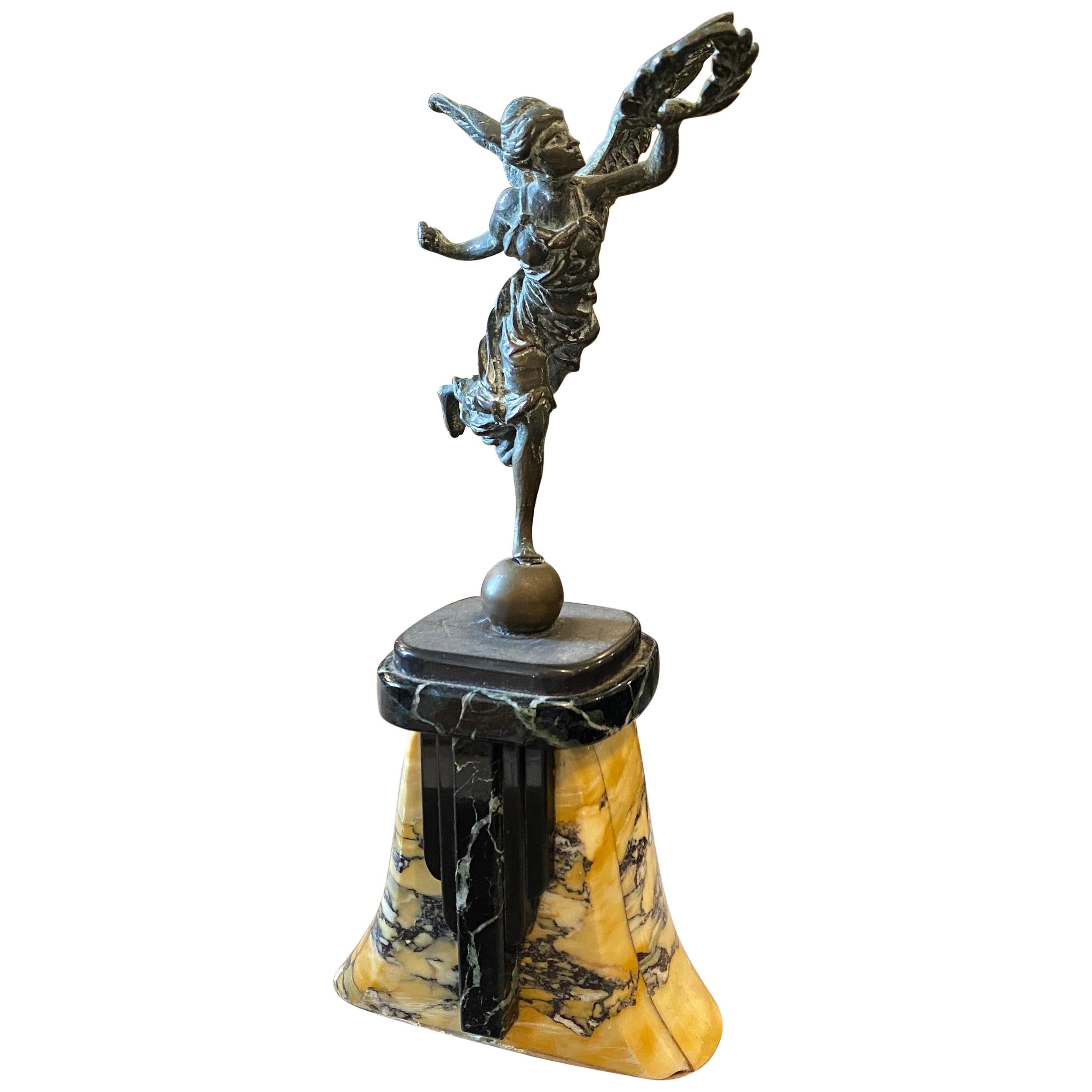 Late 19th Century Statuary Marble Statue of the Winged Victory of ...