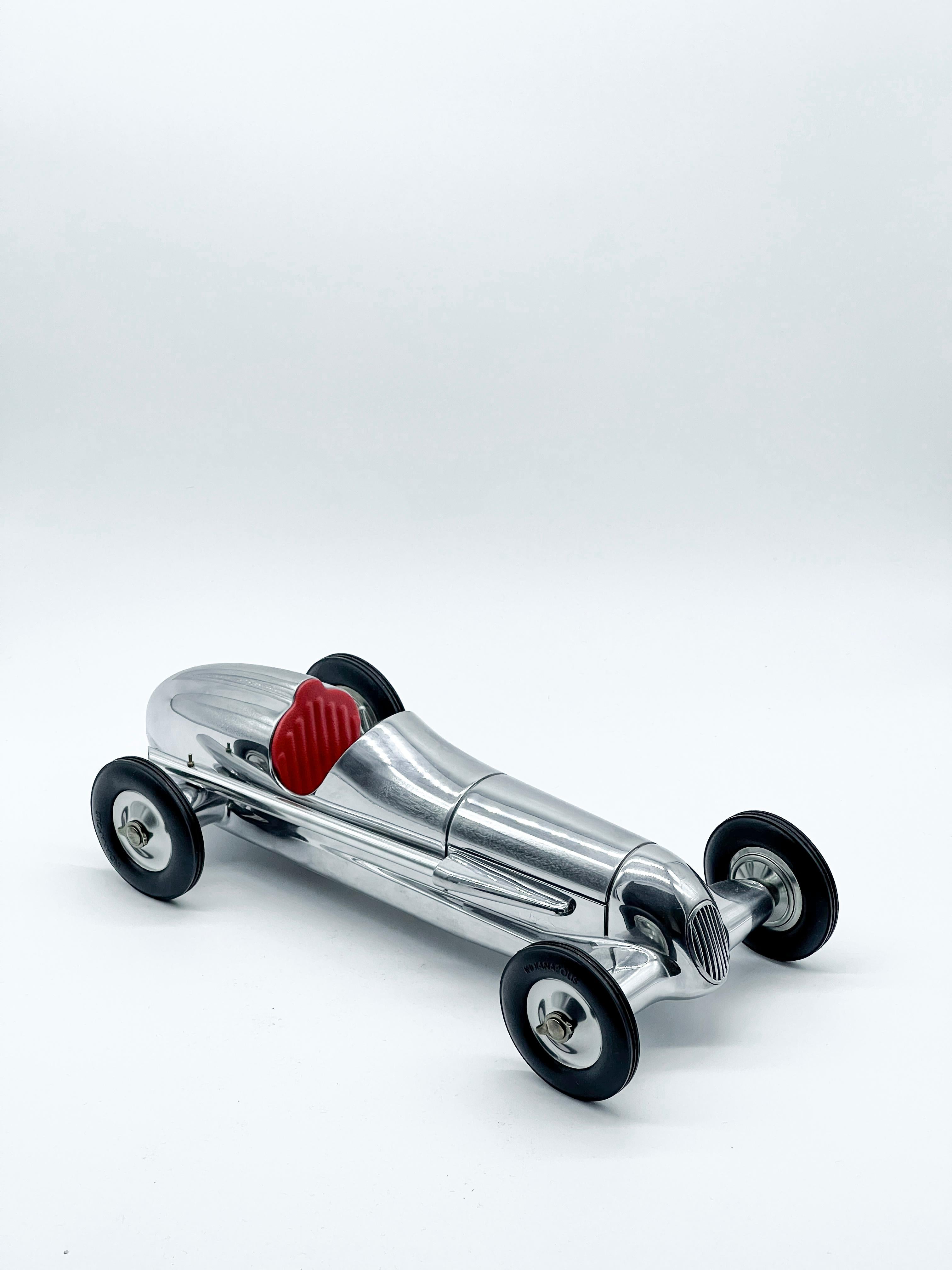 1930s Style Racing Car Black and Red Scale Model, Highly Detailed ...