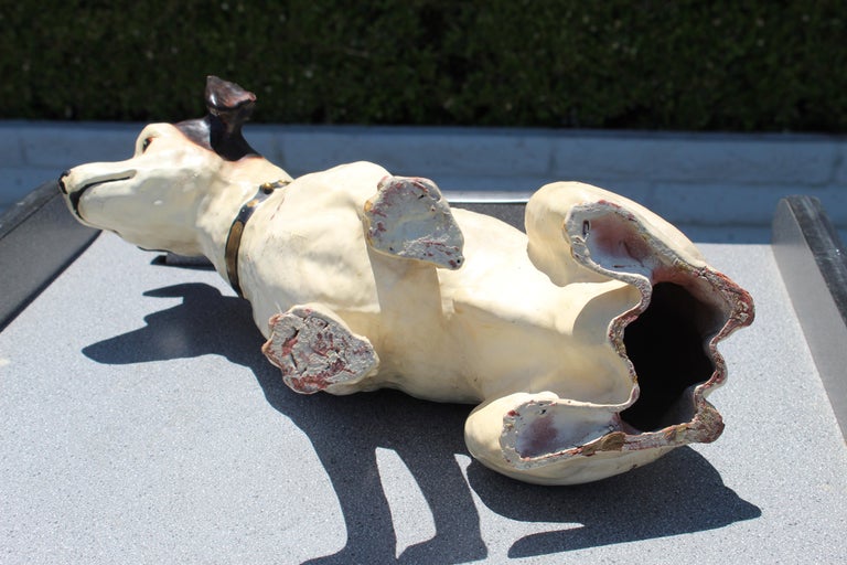 1930s RCA Nipper Dog Statue in Original Condition at 1stDibs