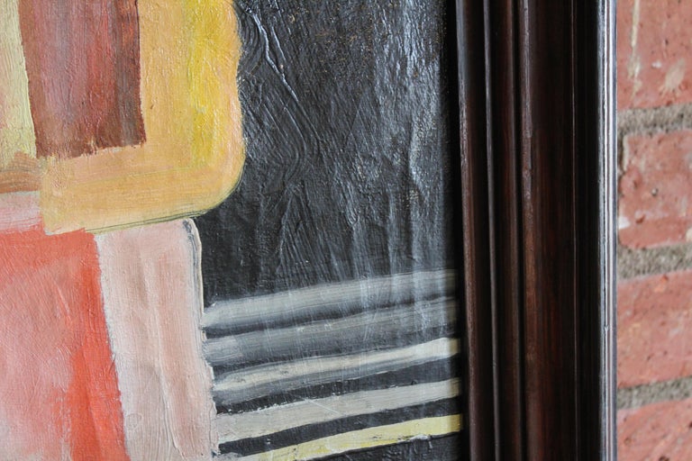 1930s Russian Constructivist Abstract Painting For Sale at 1stDibs