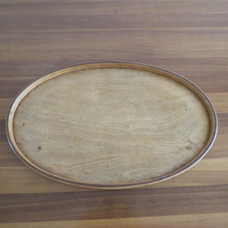 1930s set of 4 Birch Plywood Oval Serving Modernist Trays Aalto style ...