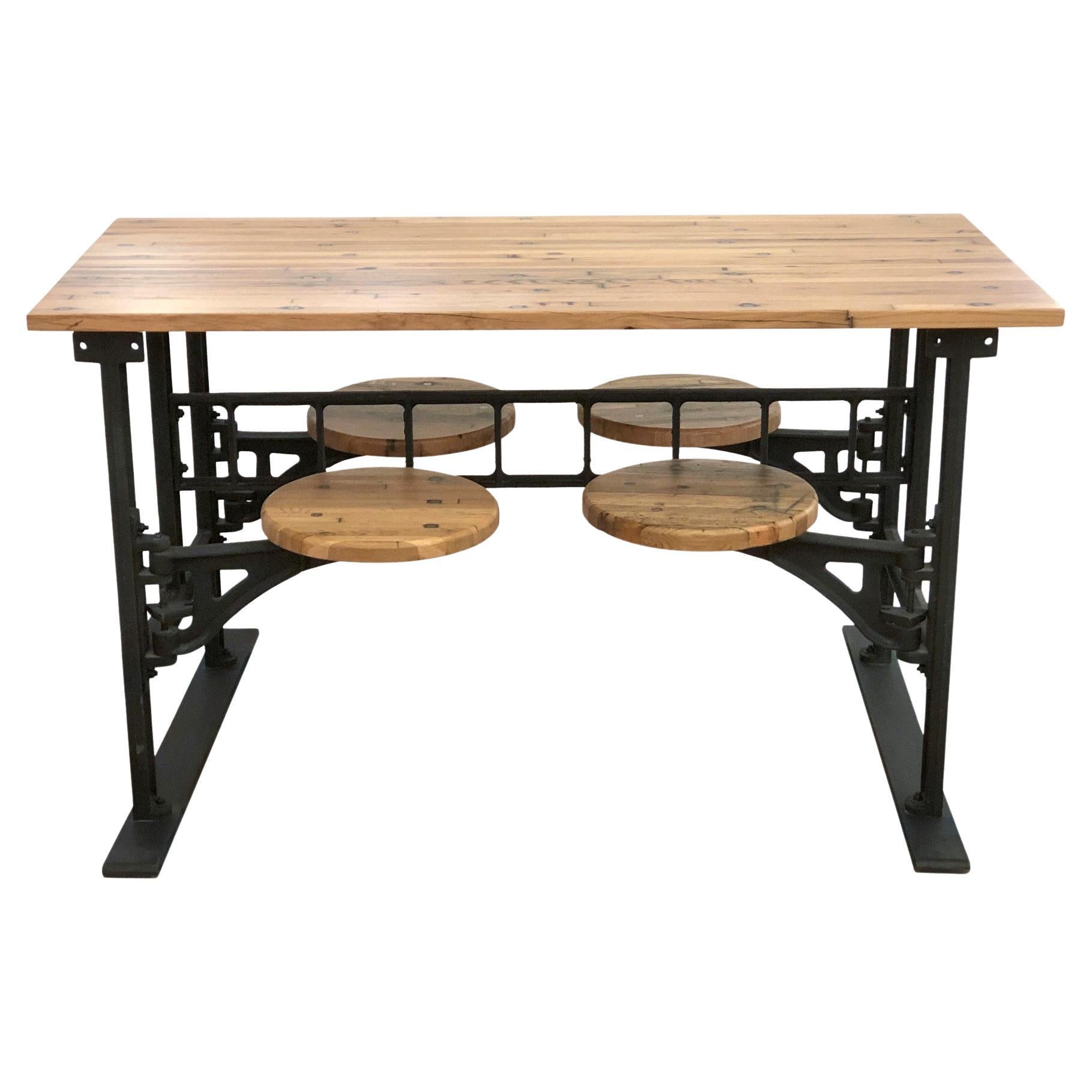 Round Victorian Vitrine Table at 1stDibs