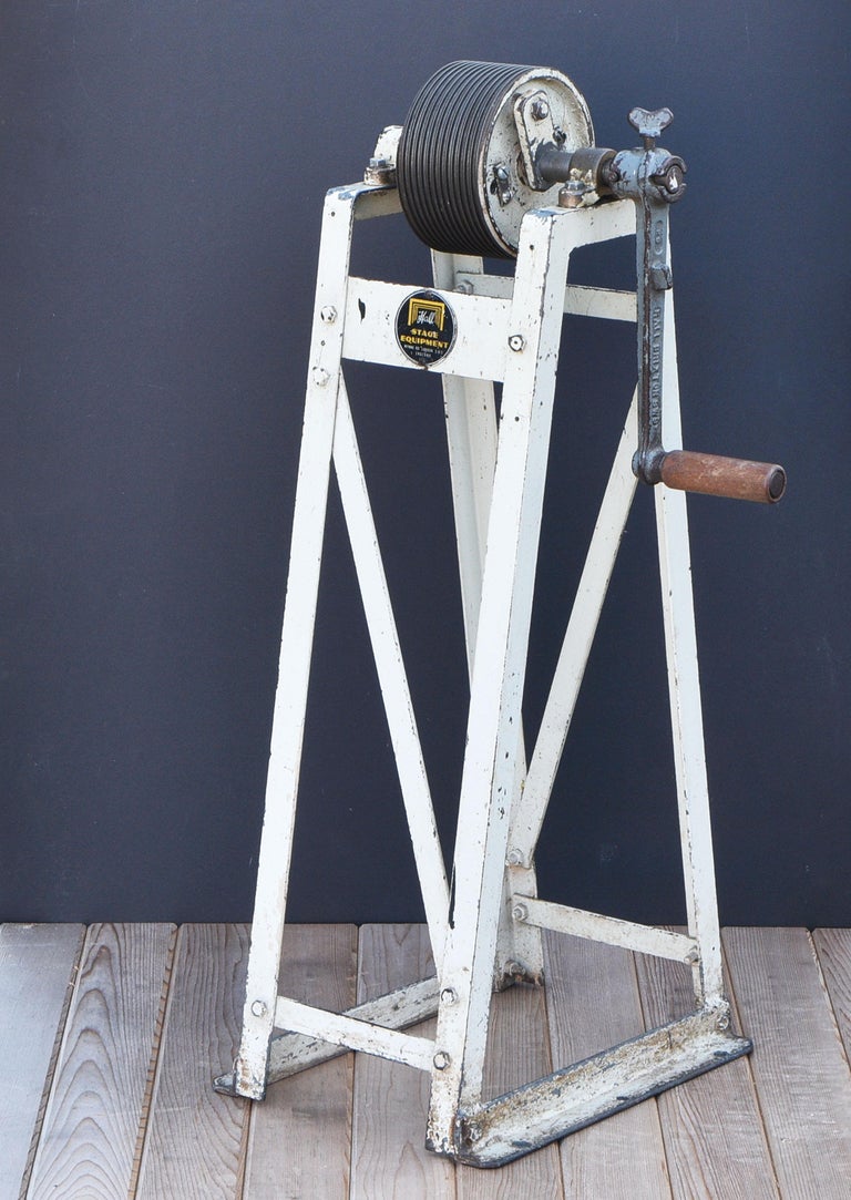 1930'S Theatre Curtain Pulley Stand by Hall Stage London For Sale at ...