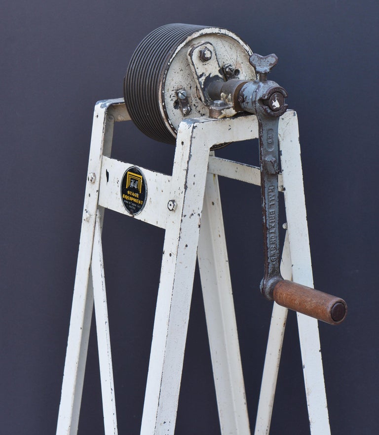 1930'S Theatre Curtain Pulley Stand by Hall Stage London For Sale at ...