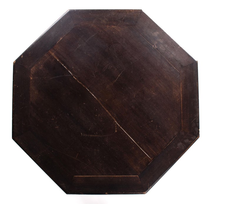 1930s Turkish Octagonal Hand Carved Wooden Table at 1stDibs | turkish ...
