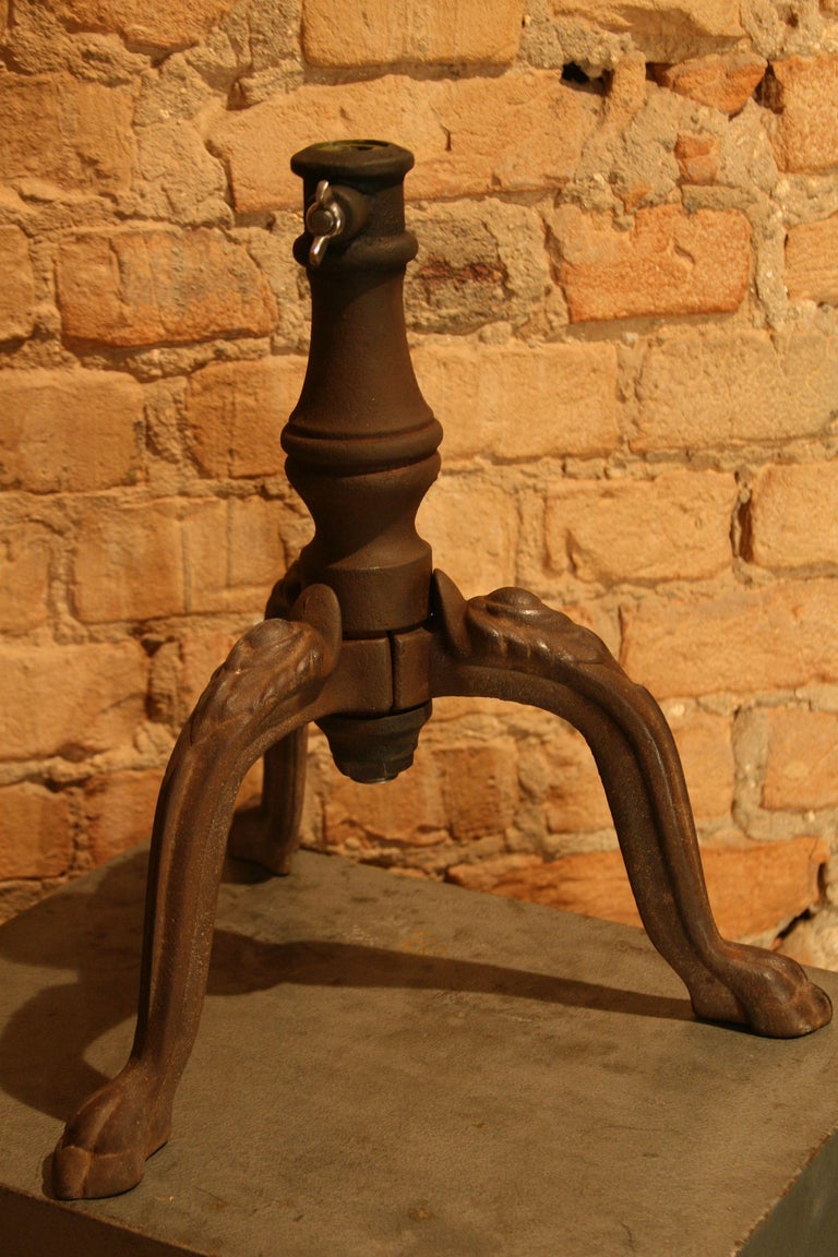 1930s Vintage Pair of Cast Iron Stands for Shop Mannequins For Sale at ...