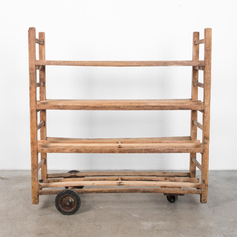 1930s Wooden Bread Trolley at 1stDibs
