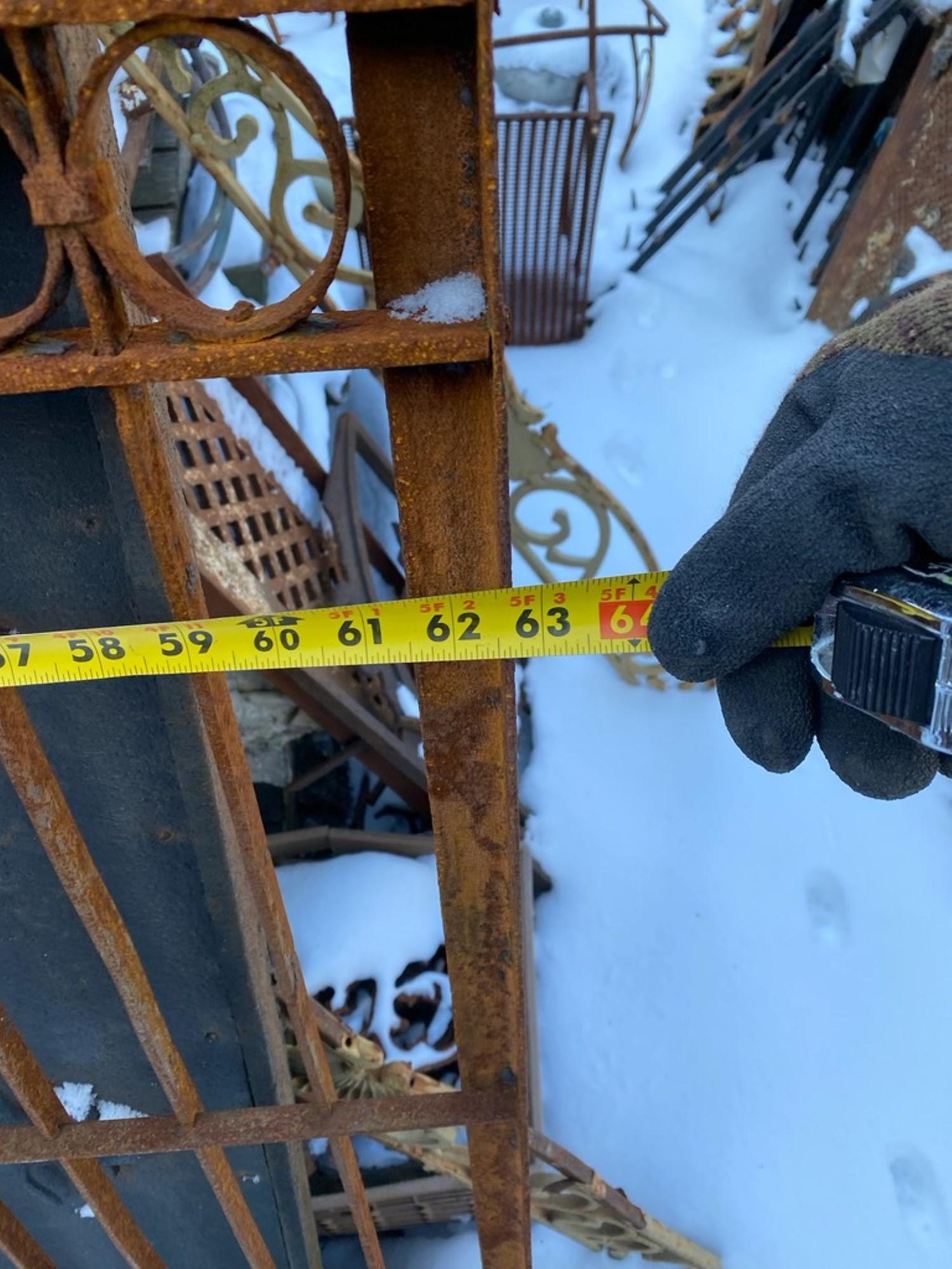 1930s Wrought Iron Wide Elevator Gate with Scrolling Detail at 1stDibs ...