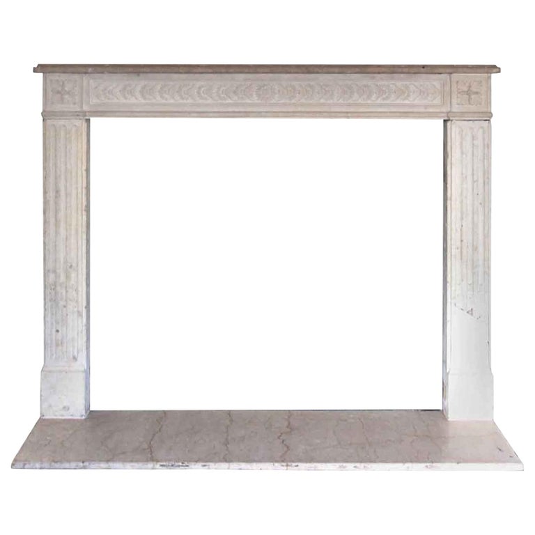 1931 NYC Waldorf Astoria Hotel Kalkstein Kaminsims im Louis XVI Regency ...