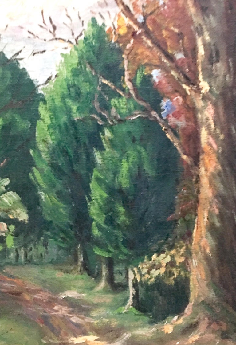 1932 Original Oil on Canvas Painting by, Marion Morgan For Sale at 1stDibs