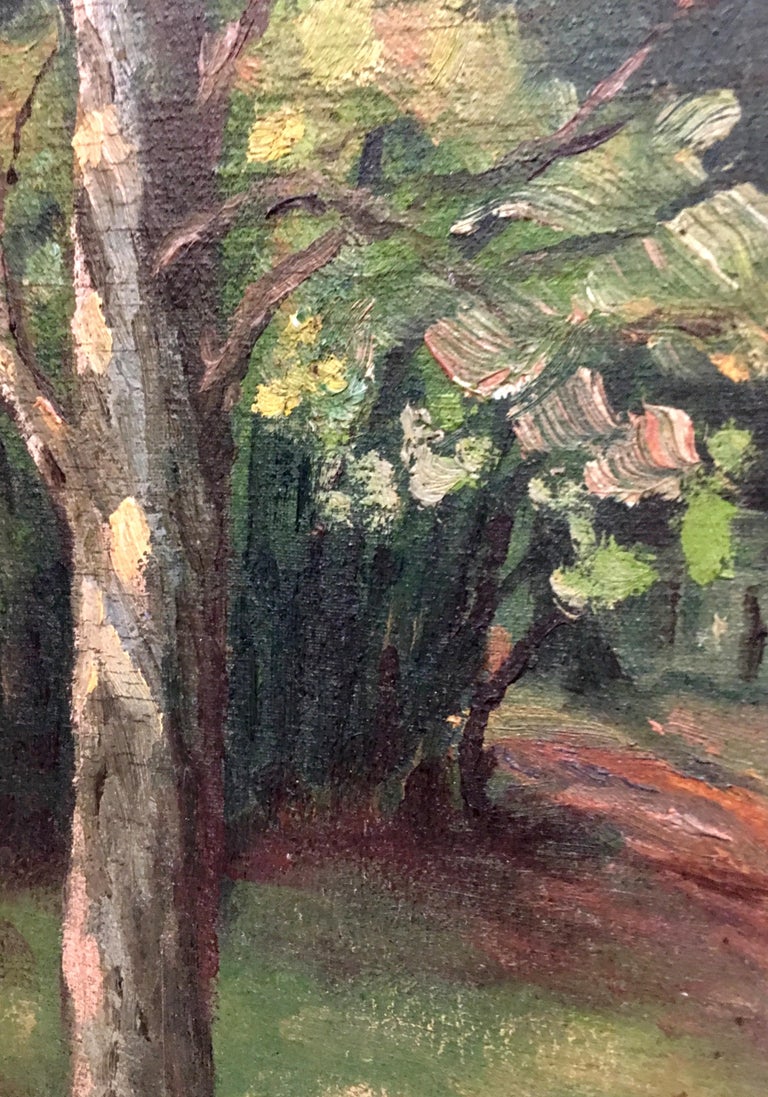 1932 Original Oil on Canvas Painting by, Marion Morgan For Sale at 1stDibs