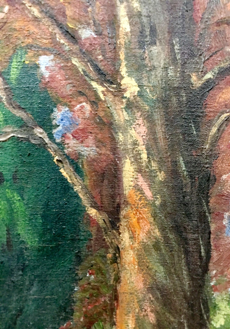 1932 Original Oil on Canvas Painting by, Marion Morgan For Sale at 1stDibs