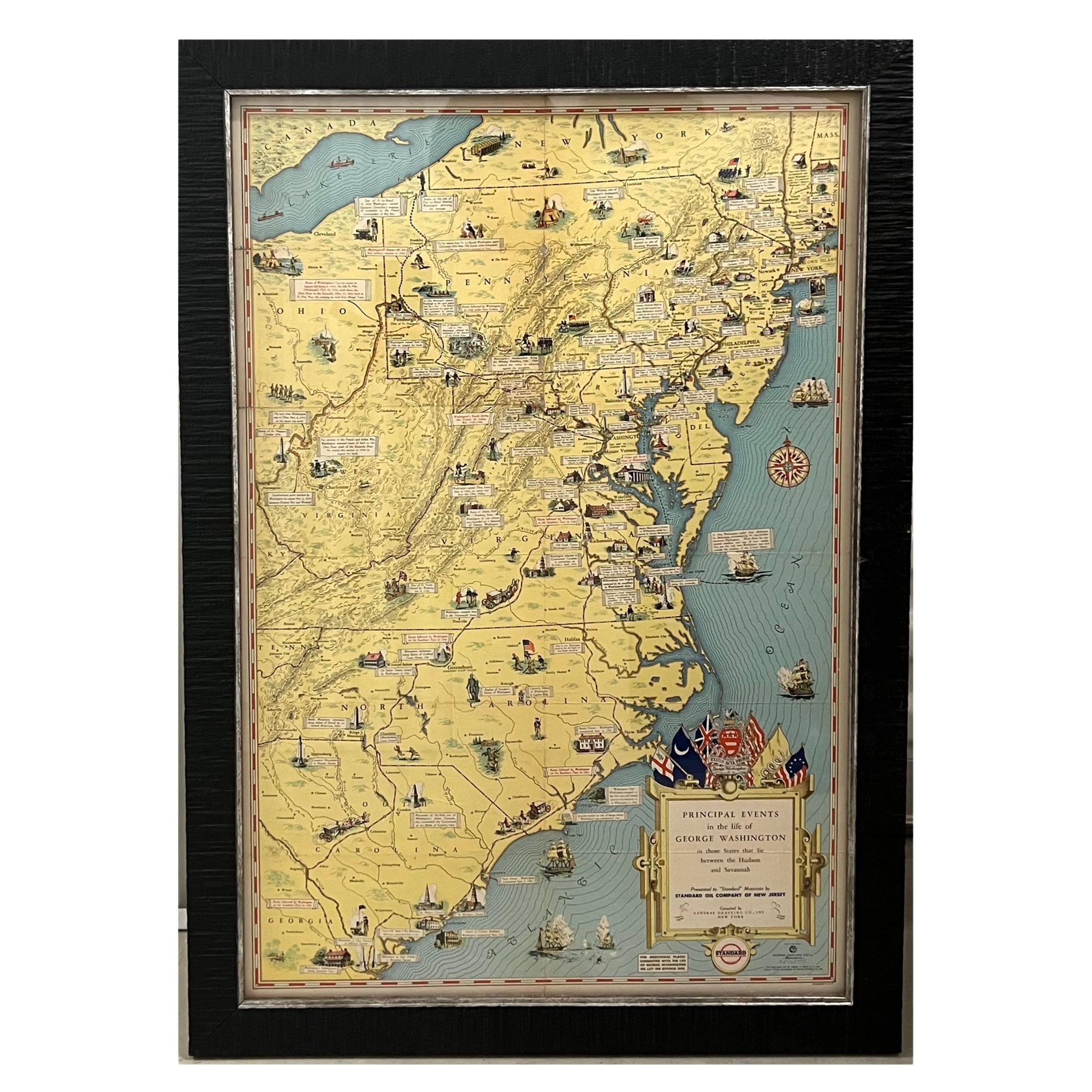 1852 Plan of the City of Washington, After Andrew Ellicott, Antique Map ...