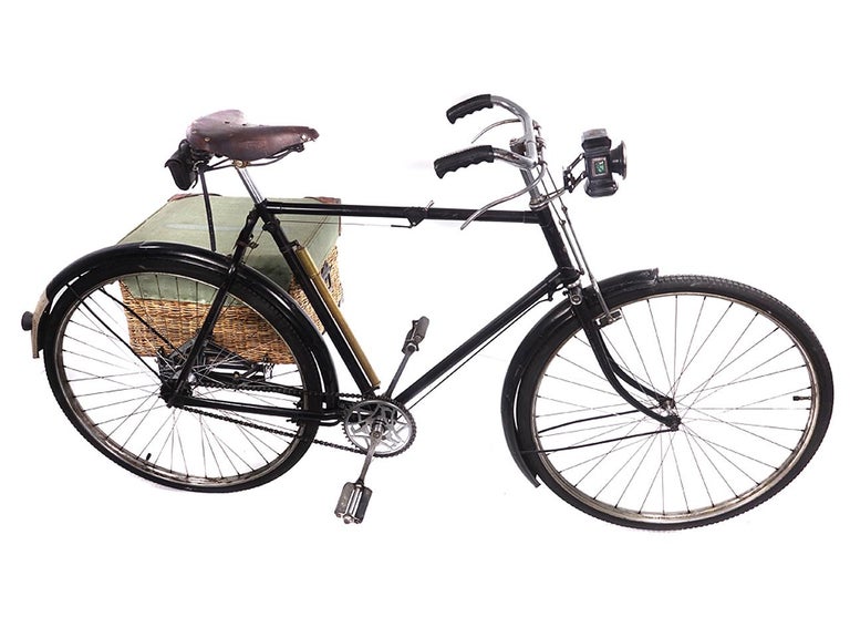 1933 Wicker Basket Sidecar Picnic Bicycle at 1stDibs | sidecar for ...