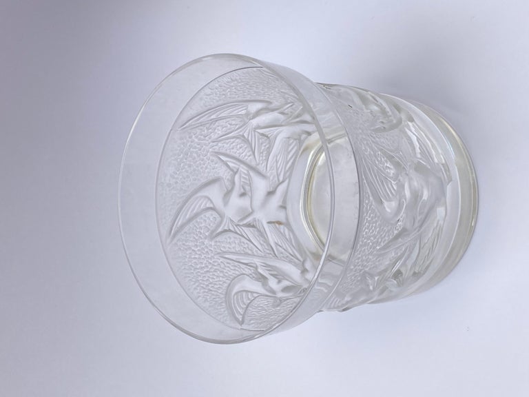 1934 Rene Lalique Complet Set 6 Liquor Wine Degustation Glasses Clos ...