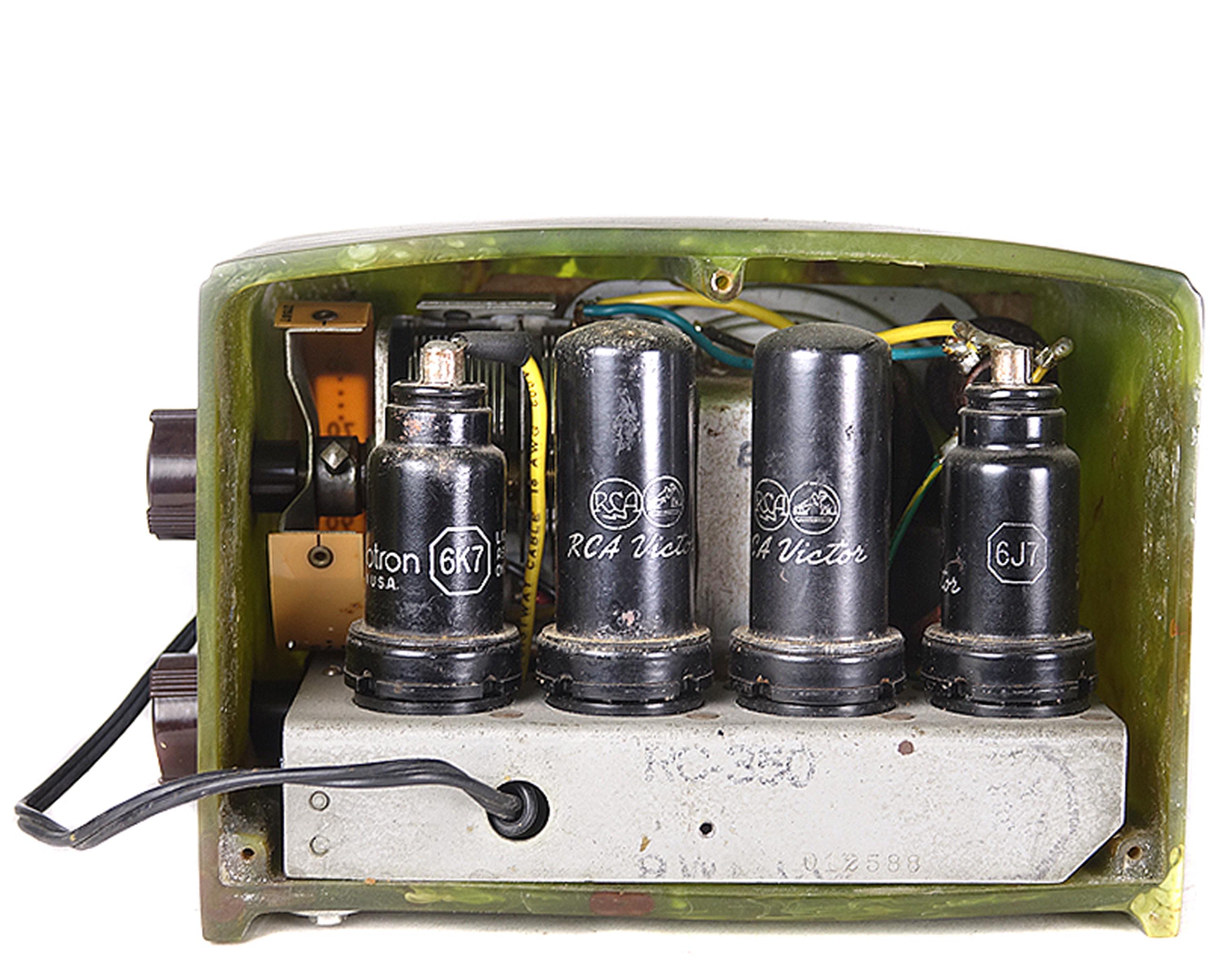 1938 RCA Model RC350- Rare Bright Green For Sale at 1stDibs