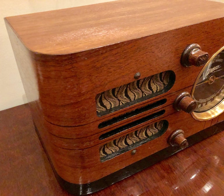 1938 Zenith Model 6-D-219 Table Top Tube Radio Bluetooth at 1stDibs ...