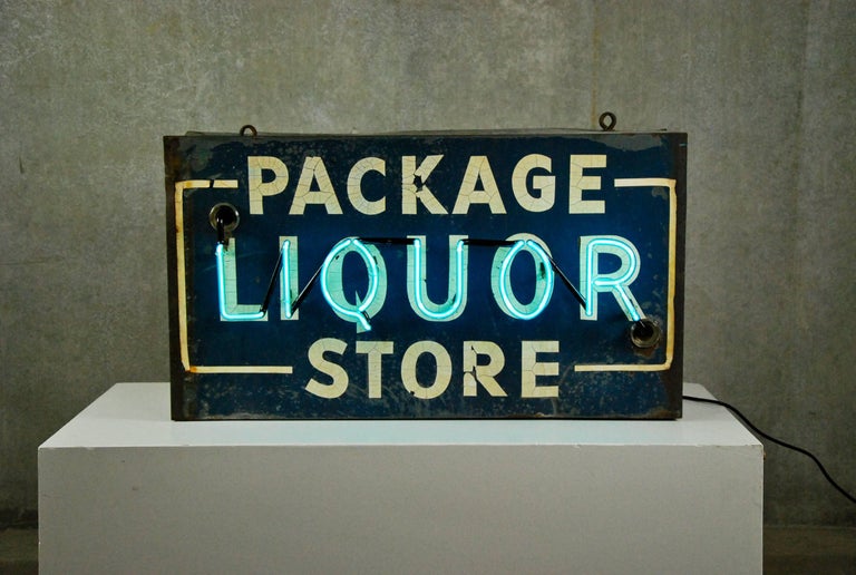 1940 Advertising Neon Liquor Sign at 1stDibs | vintage liquor signs ...