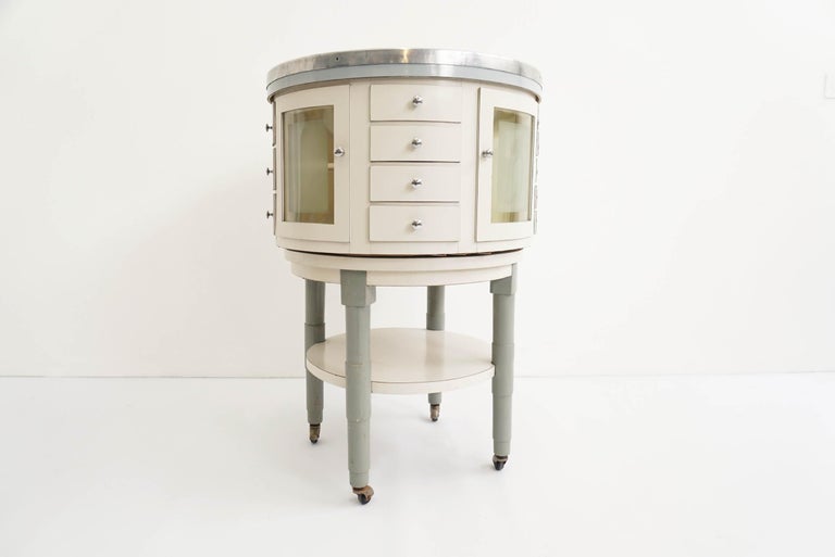 1940 Multi Drawers Rotating Cabinet at 1stDibs