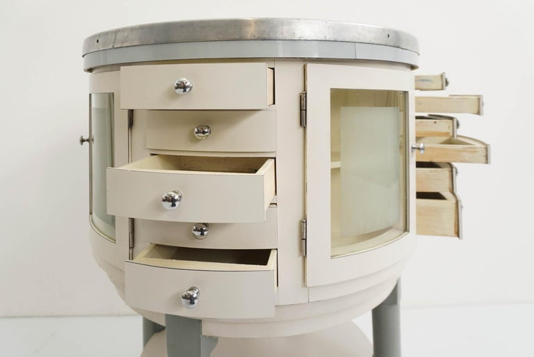 1940 Multi Drawers Rotating Cabinet at 1stDibs