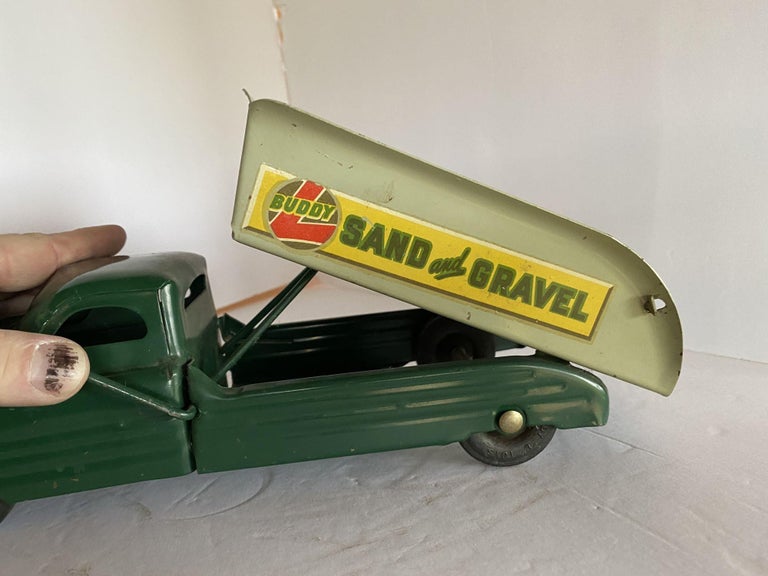 1940 Pressed Steel "Sand and Gravel" Dump Truck by Buddy L For Sale at ...