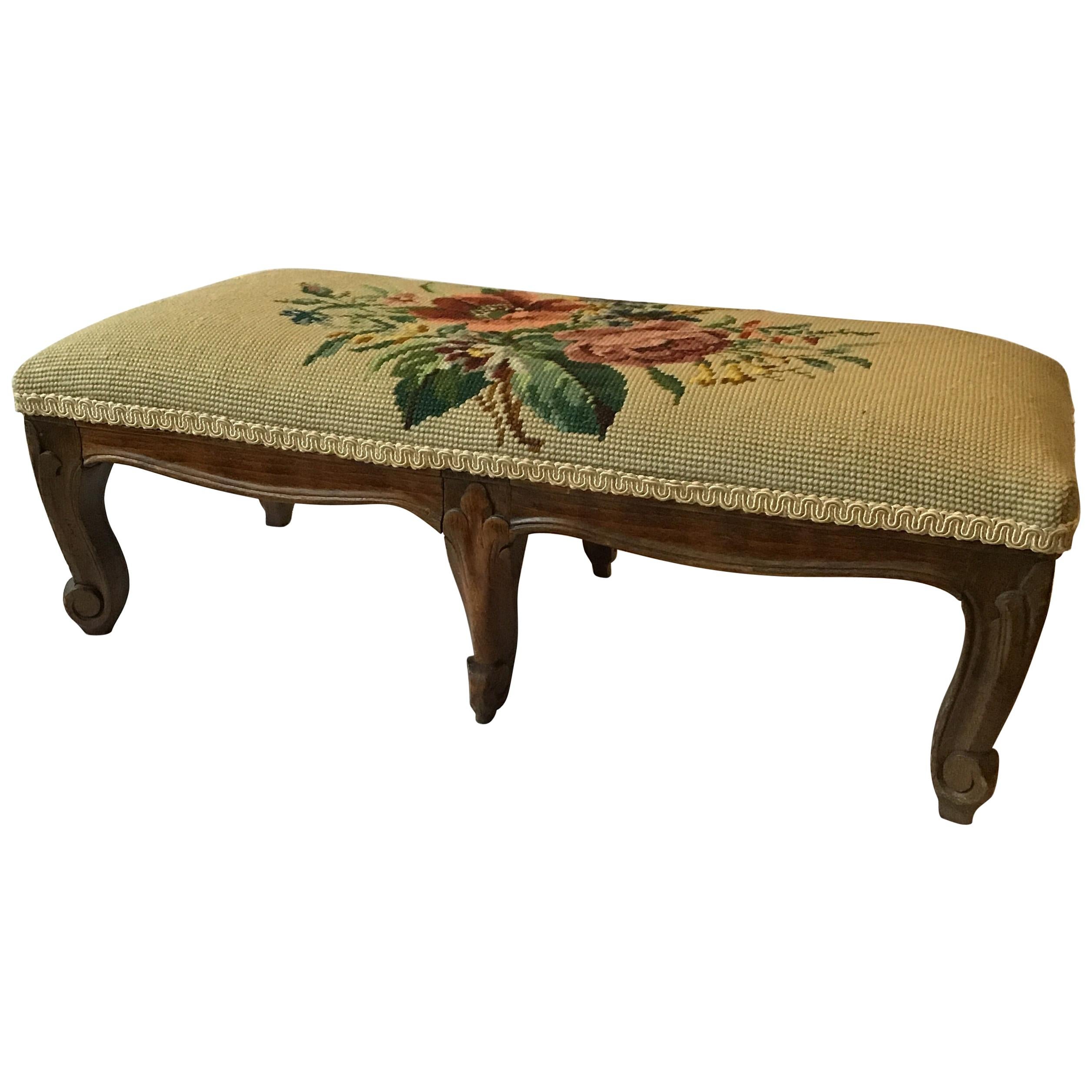 1940s 6 Leg French Style Footstool at 1stDibs