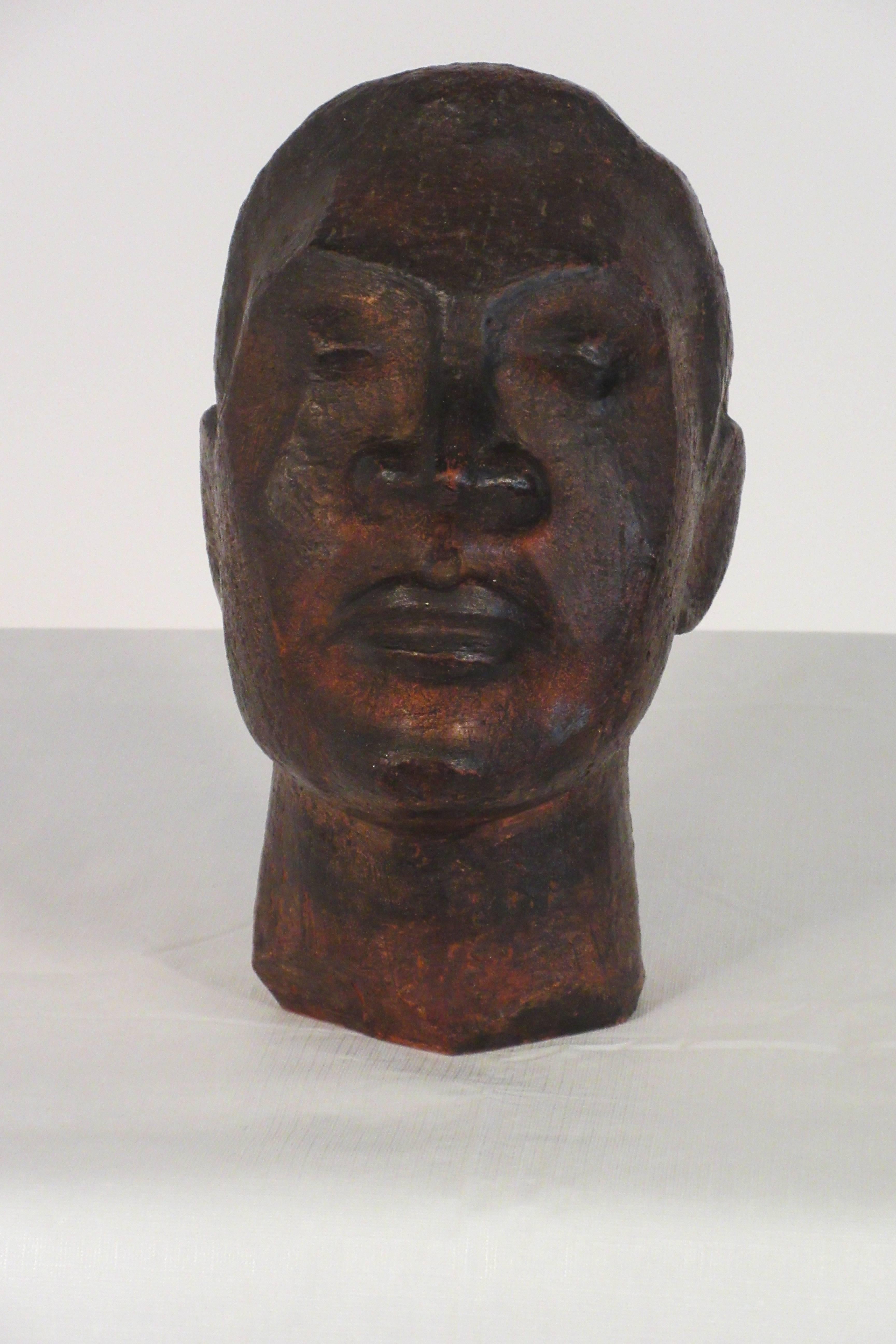 1940s African Bust of Male at 1stDibs | african busts, african bust ...