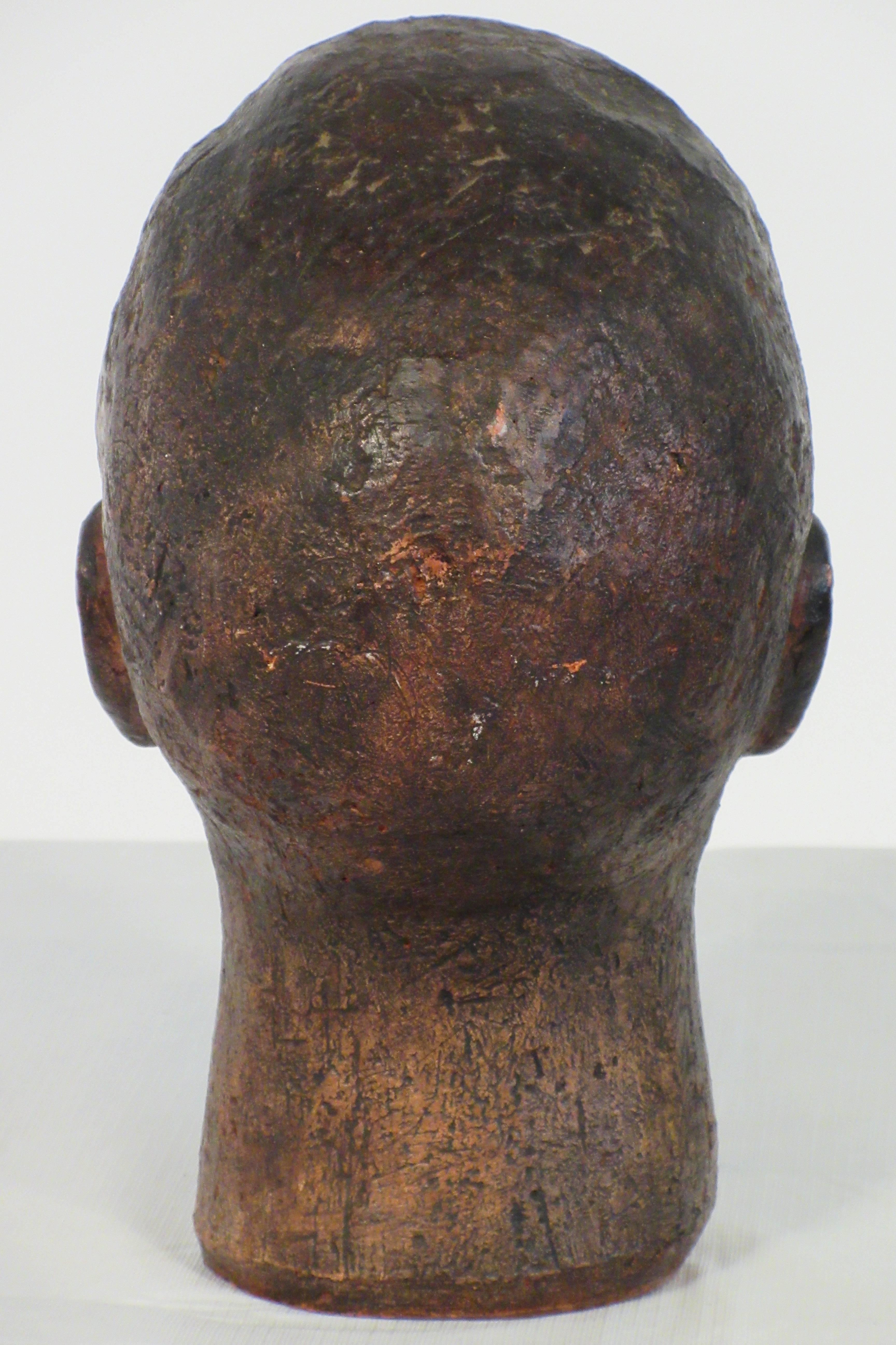1940s African Bust of Male at 1stDibs | african busts, african bust ...