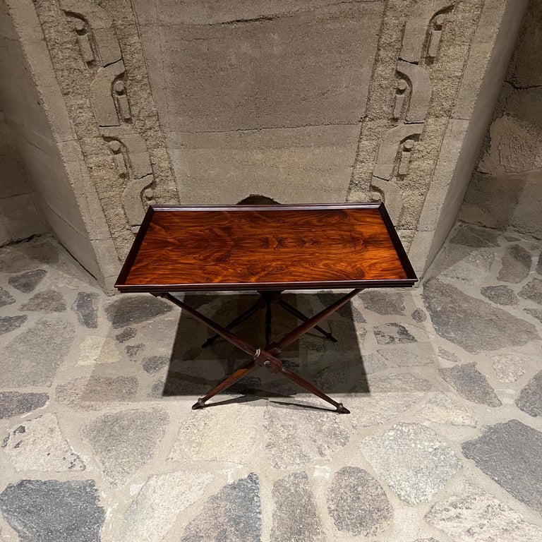 1940s Antique Art Deco Sculptural Egyptian Folding Table Elegant ...