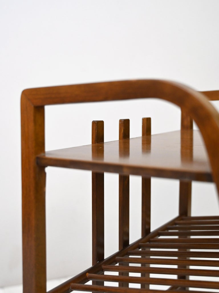 1940s Art Deco Magazine Rack For Sale at 1stDibs