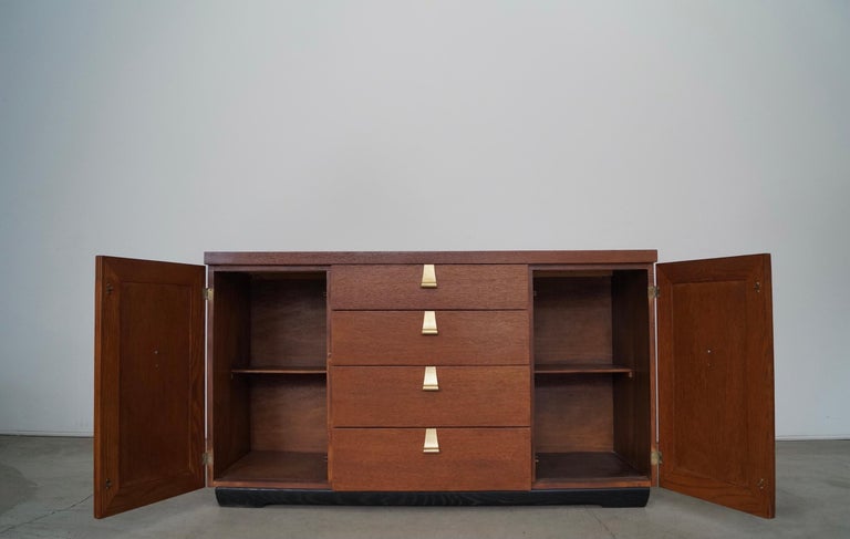 1940's Art Deco Refinished Sideboard For Sale at 1stDibs