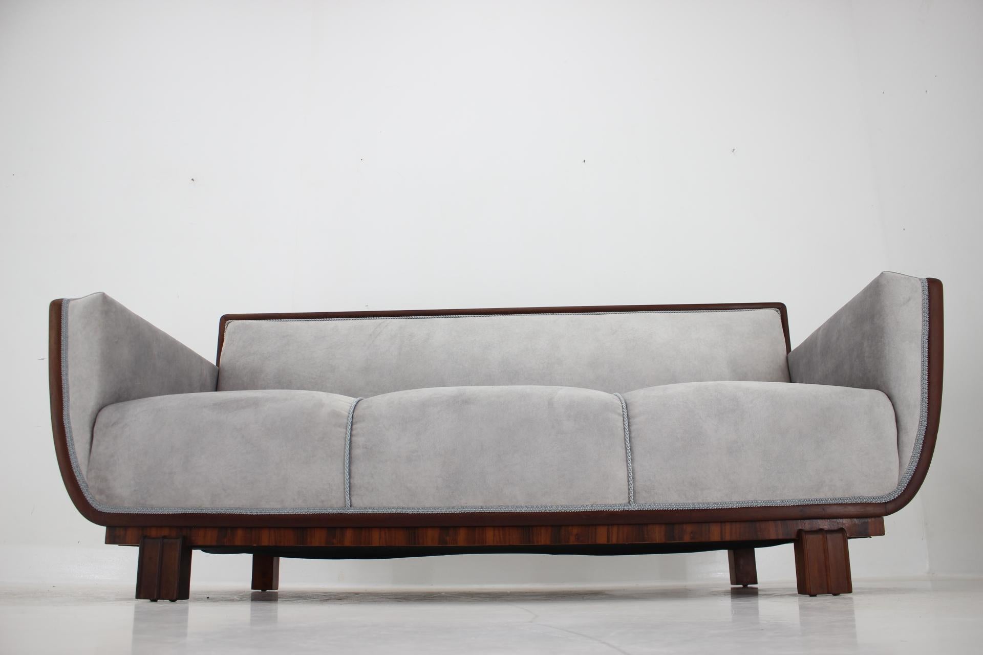 1940s Art Deco Sofa , Denmark For Sale at 1stDibs