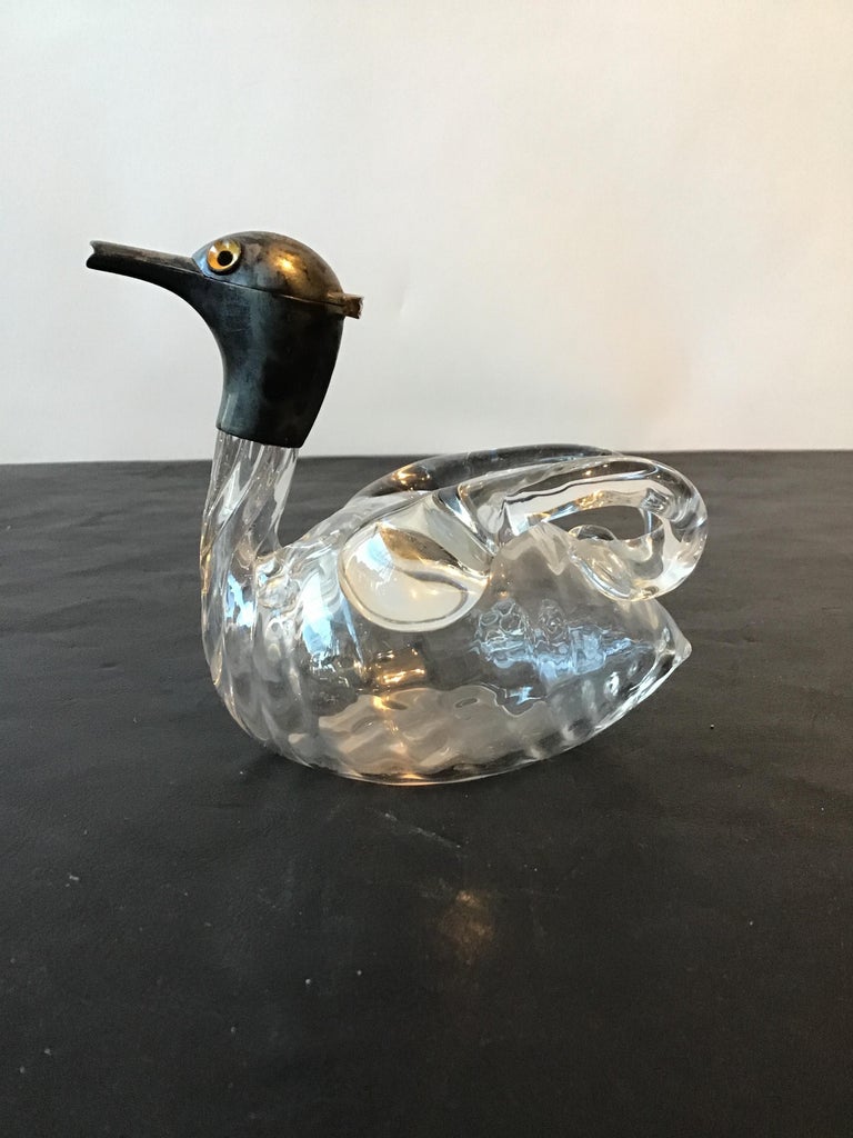 1940s Austrian Duck Decanter For Sale at 1stDibs