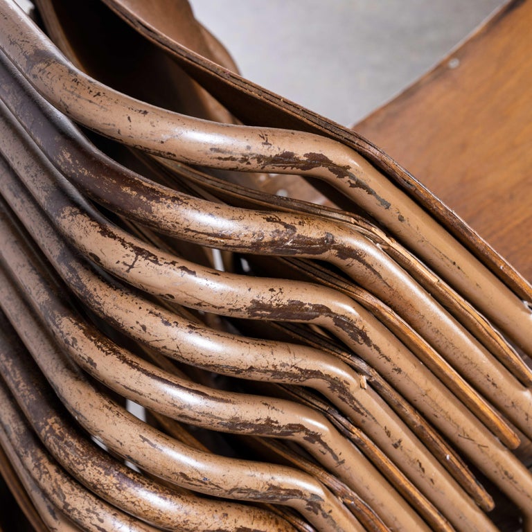 1940's Bamco Tubular Metal Bronze Dining Chairs, Various Quantities ...