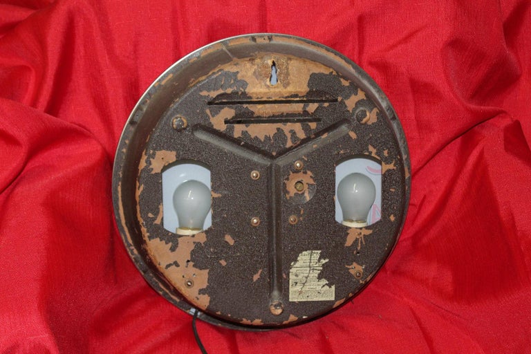 1940s Calvert Distillery Bubble Clock For Sale at 1stDibs