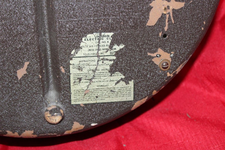 1940s Calvert Distillery Bubble Clock For Sale at 1stDibs