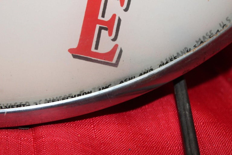 1940s Calvert Distillery Bubble Clock For Sale at 1stDibs