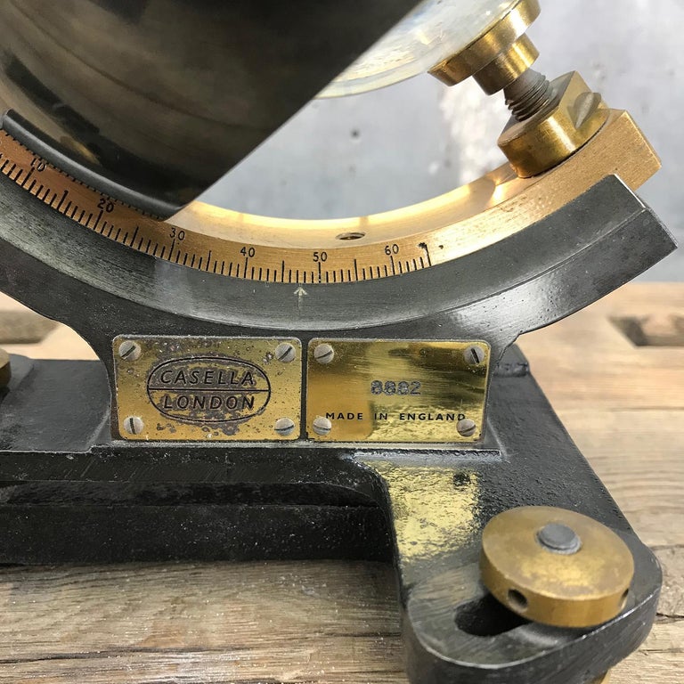 1940s Campbell Stokes British Cast Bronze and Glass Sunshine Recorder ...