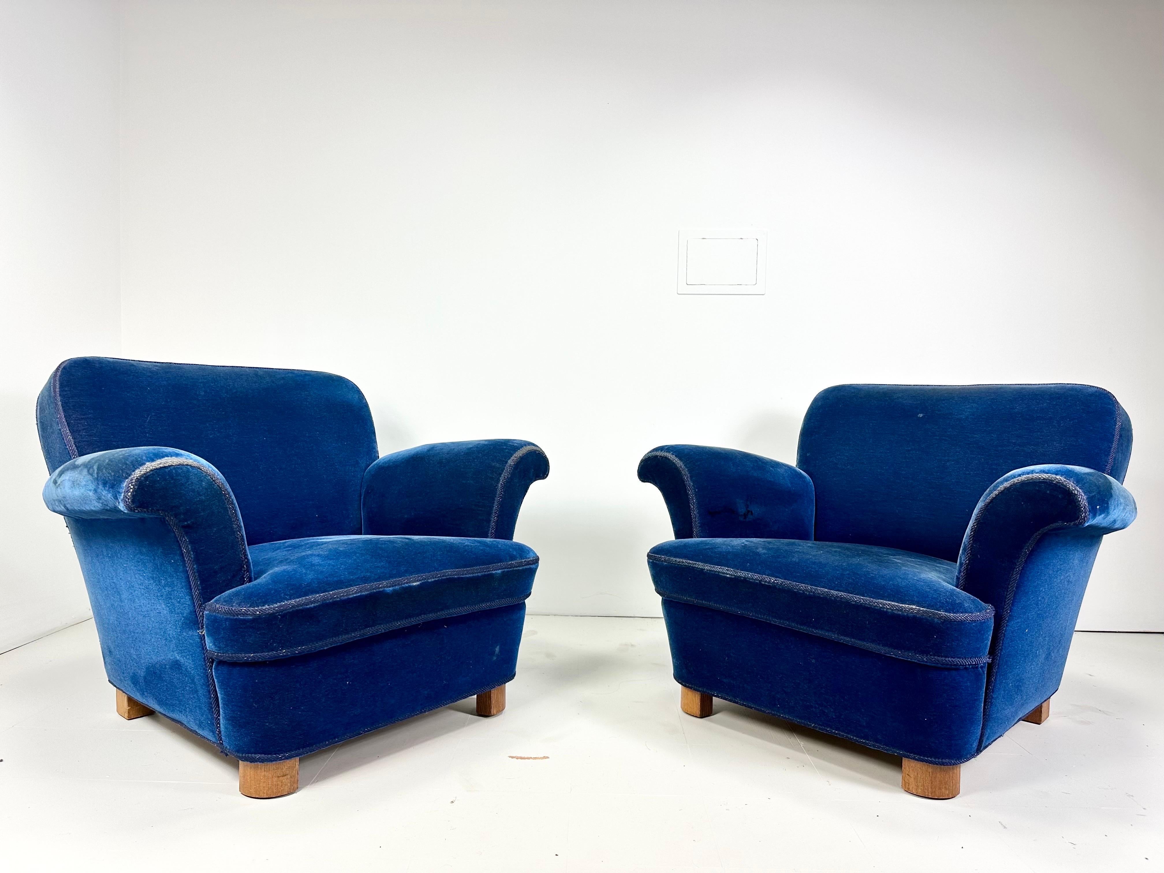 1940’s Danish Lounge Chairs at 1stDibs