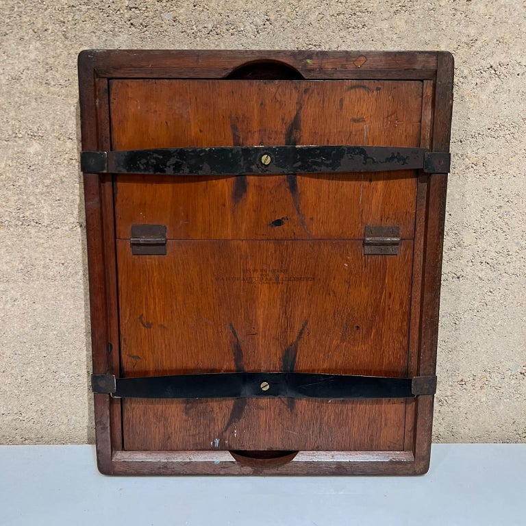 1940s Distressed Picture Frame Original Rich Mexican Wood Custom ...