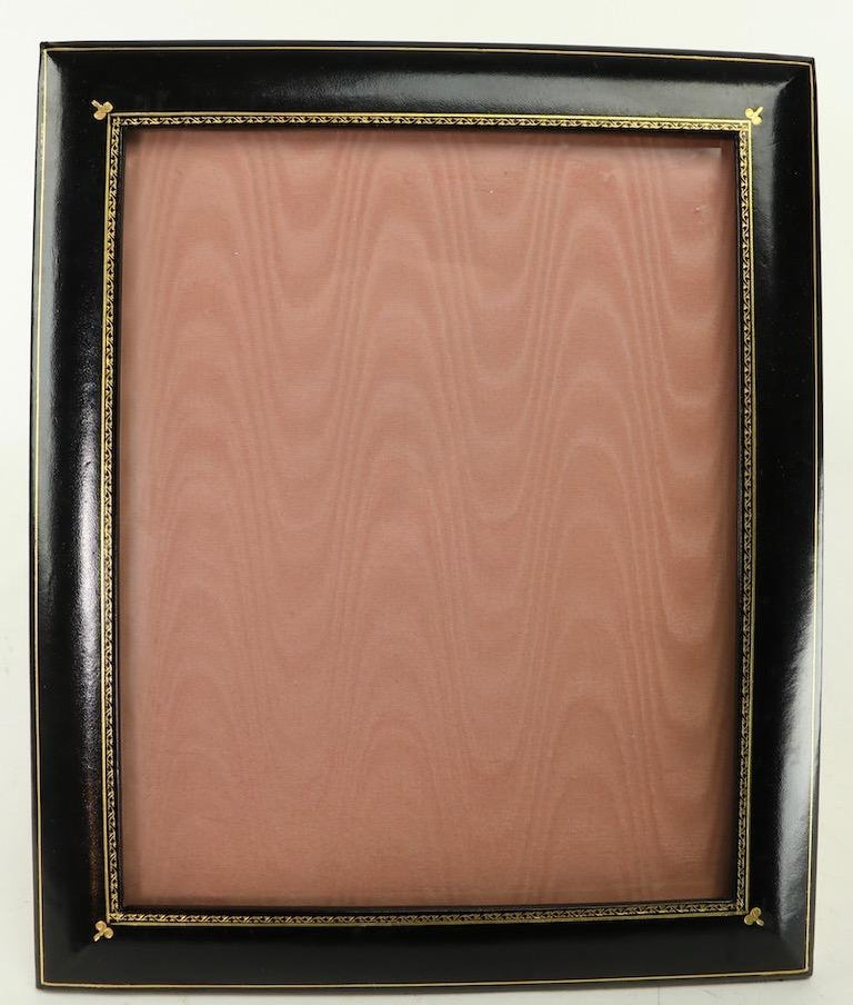 1940s Easel Frame of Tooled Leather at 1stDibs