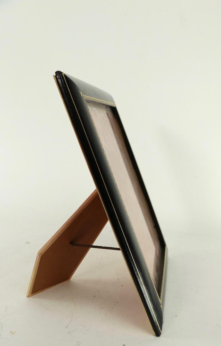 1940s Easel Frame of Tooled Leather at 1stDibs