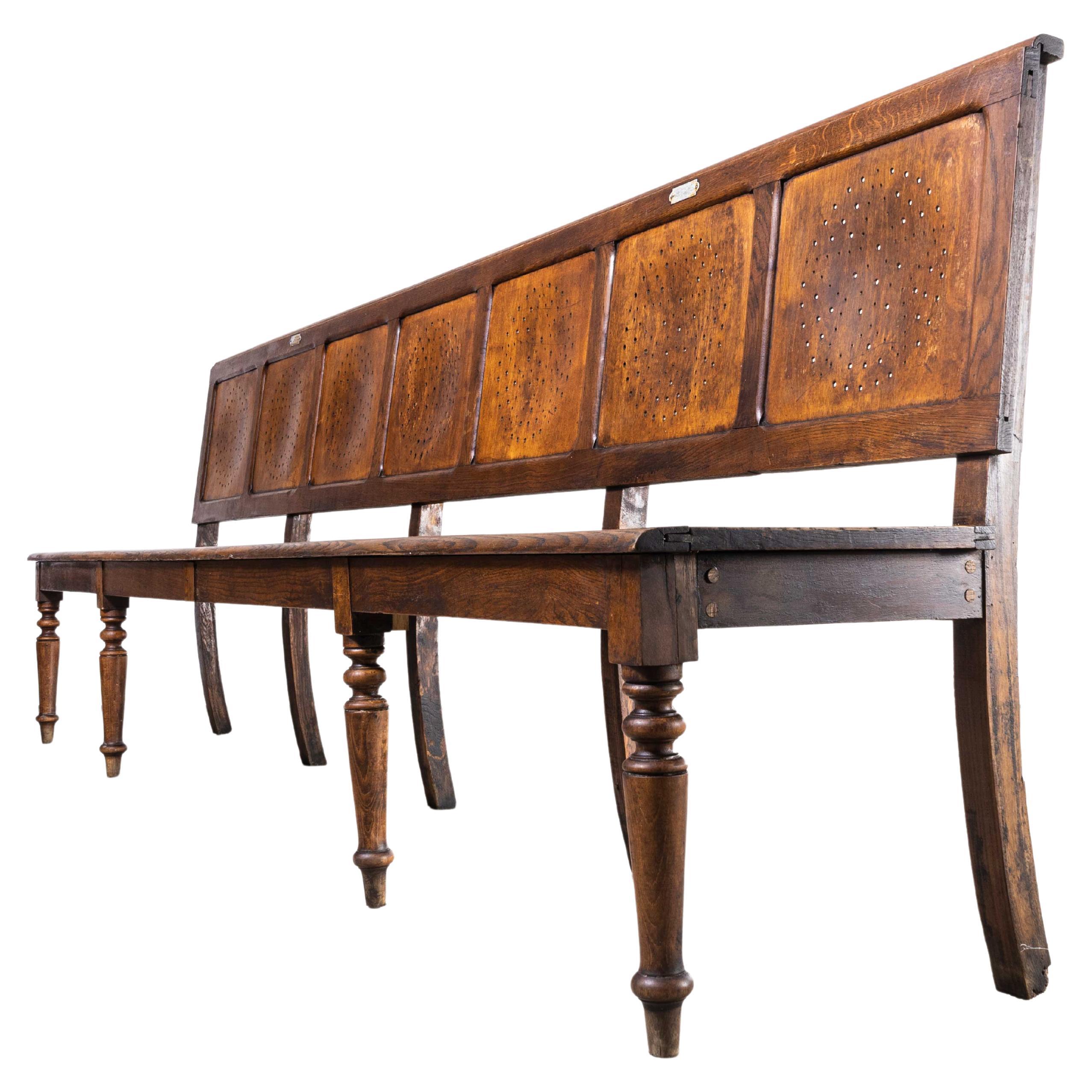 Exceptionally Long Spindle-Back Americana Bench at 1stDibs | long ...