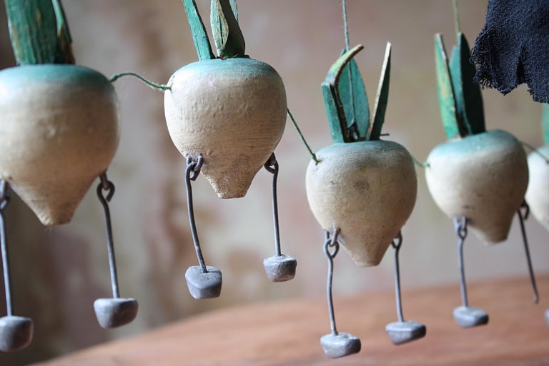 1940's Folk Art John Carr's Jacquard Puppets The Turnip's, Scarecrow ...