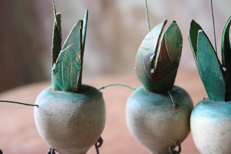 1940's Folk Art John Carr's Jacquard Puppets The Turnip's, Scarecrow ...