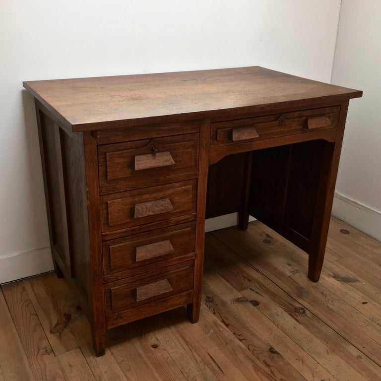 1940s French Administration Desk For Sale at 1stDibs