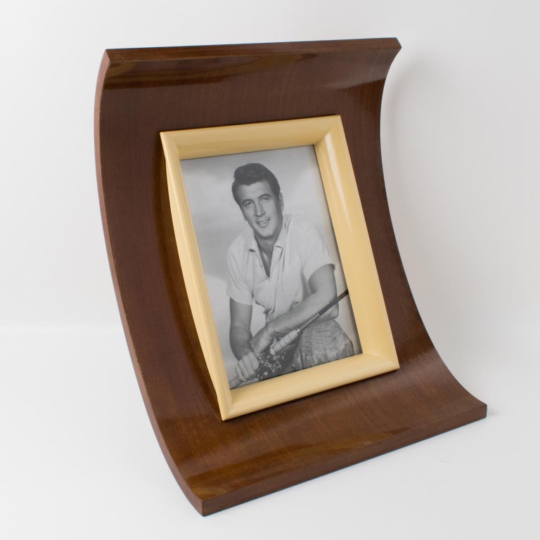 1940s French Art Deco Wood and Lacquer Picture Frame at 1stDibs | 1940s ...