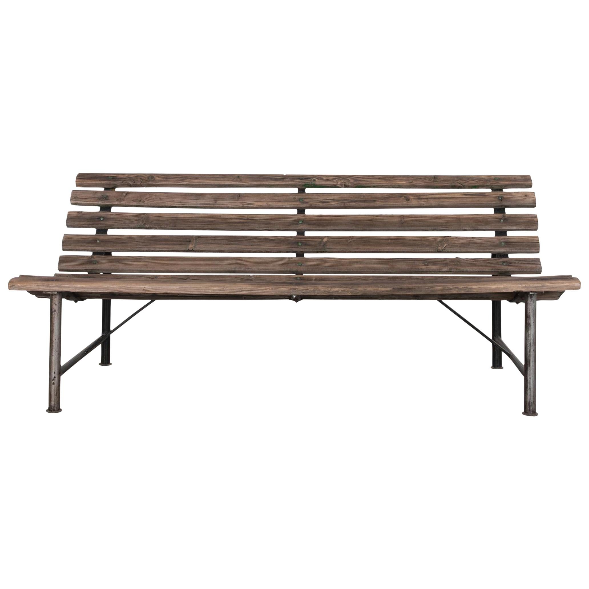 1940s French Park Bench at 1stDibs