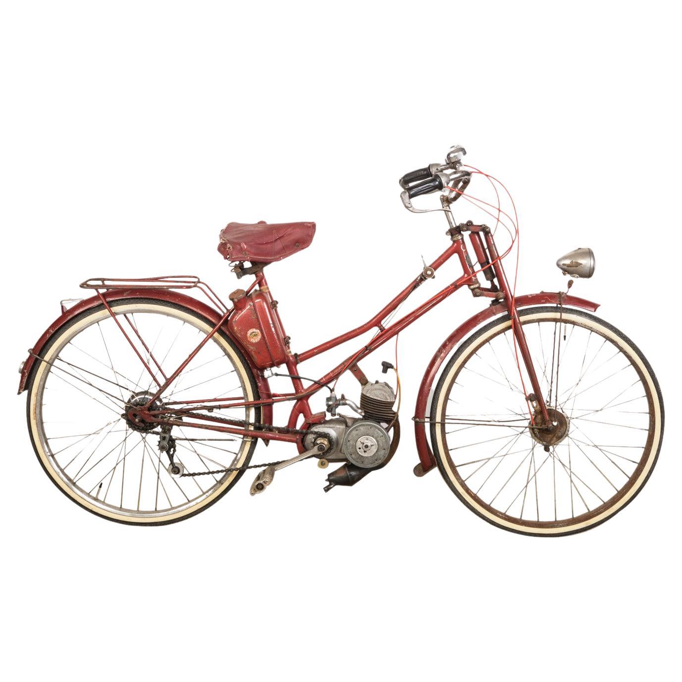 1940s French Vintage Mobylette by Favor, Type Le Poulin For Sale at 1stDibs